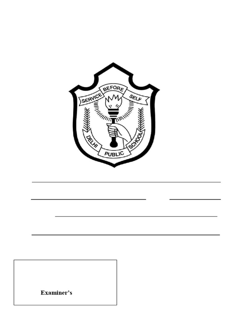 Class 12 English Project Declaration | PDF