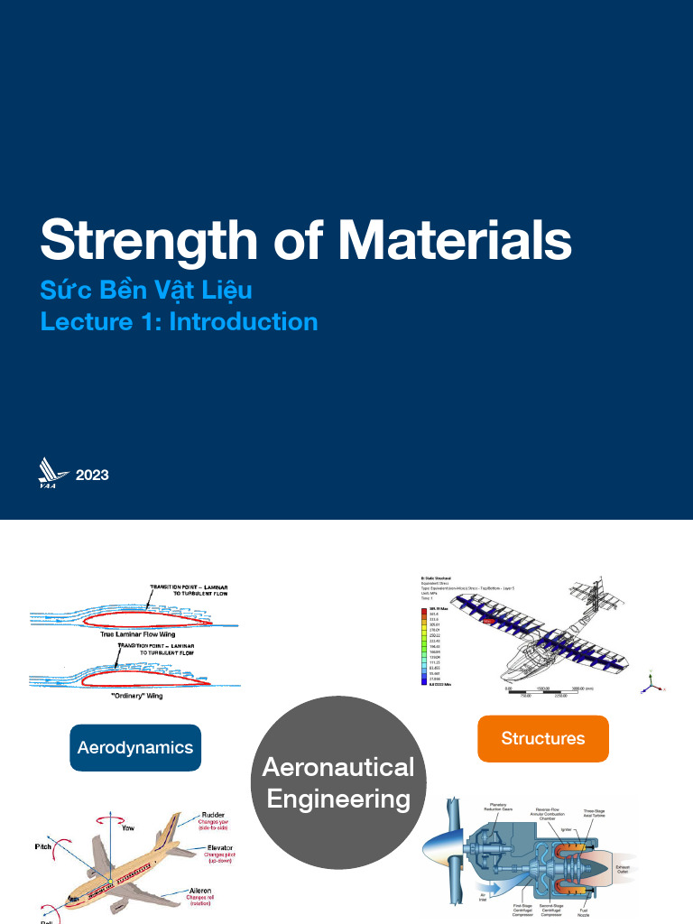 Strength Materials Lecture1 | PDF | Stress (Mechanics) | Deformation (Engineering)