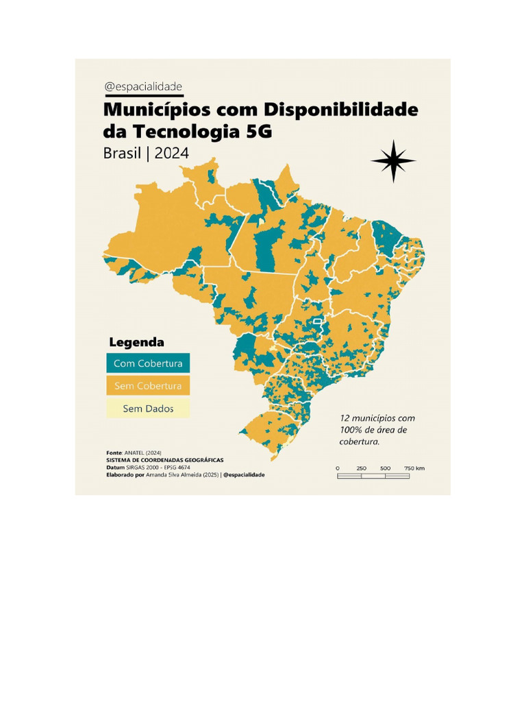 Mapa Municípios 5G | PDF