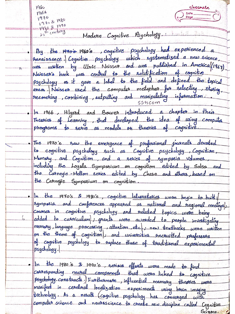Modern Cognitive Psychology | PDF