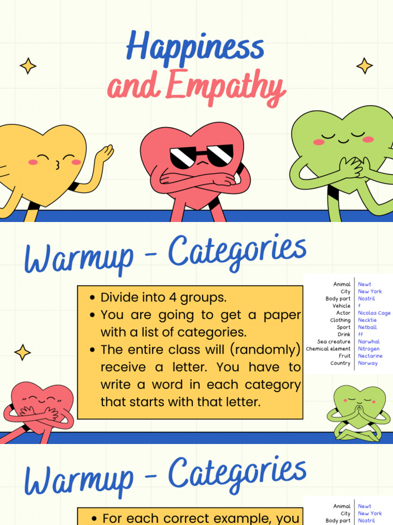 2nd - Happiness and Empathy | PDF