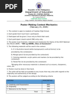 Poster Making Contest Guidelines | PDF