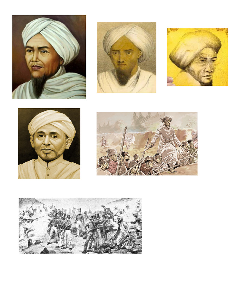 Gambar Tokoh Perang Padri | PDF