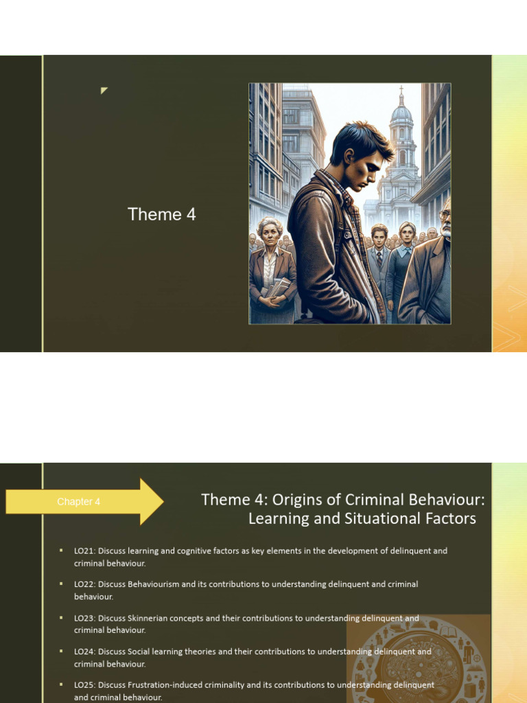 Learning Unit 1 - Theme 4 - CHPT 4 | PDF | Behaviorism | Reinforcement