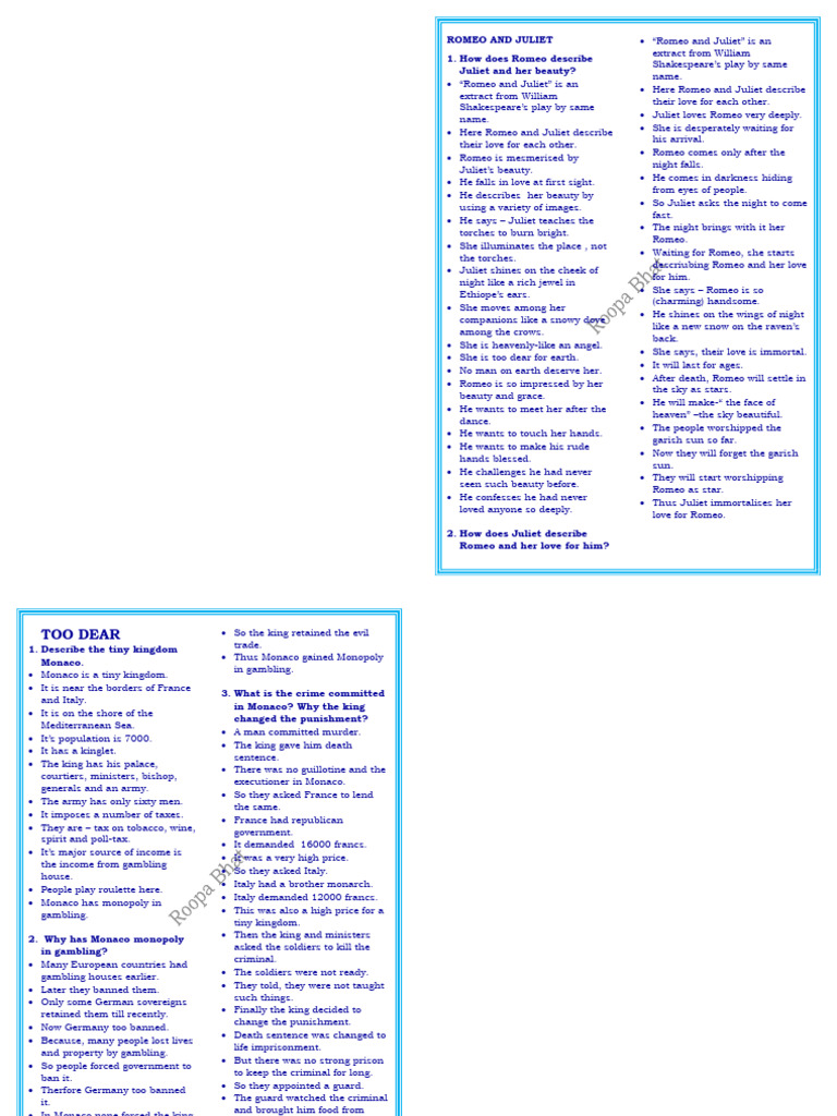 English Points - Roopa Bhat | PDF