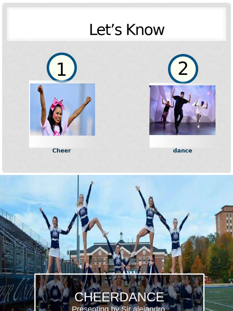 Cheer Dance PDF | PDF | Cheerleading | Gymnastics