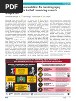 Askling Protocol | PDF | Physical Therapy | Knee