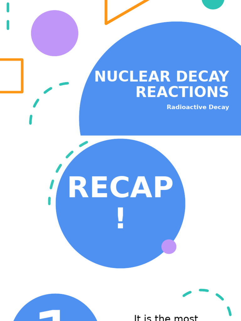 2 Nuclear Decay Reactions | PDF | Radioactive Decay | Chemical Elements