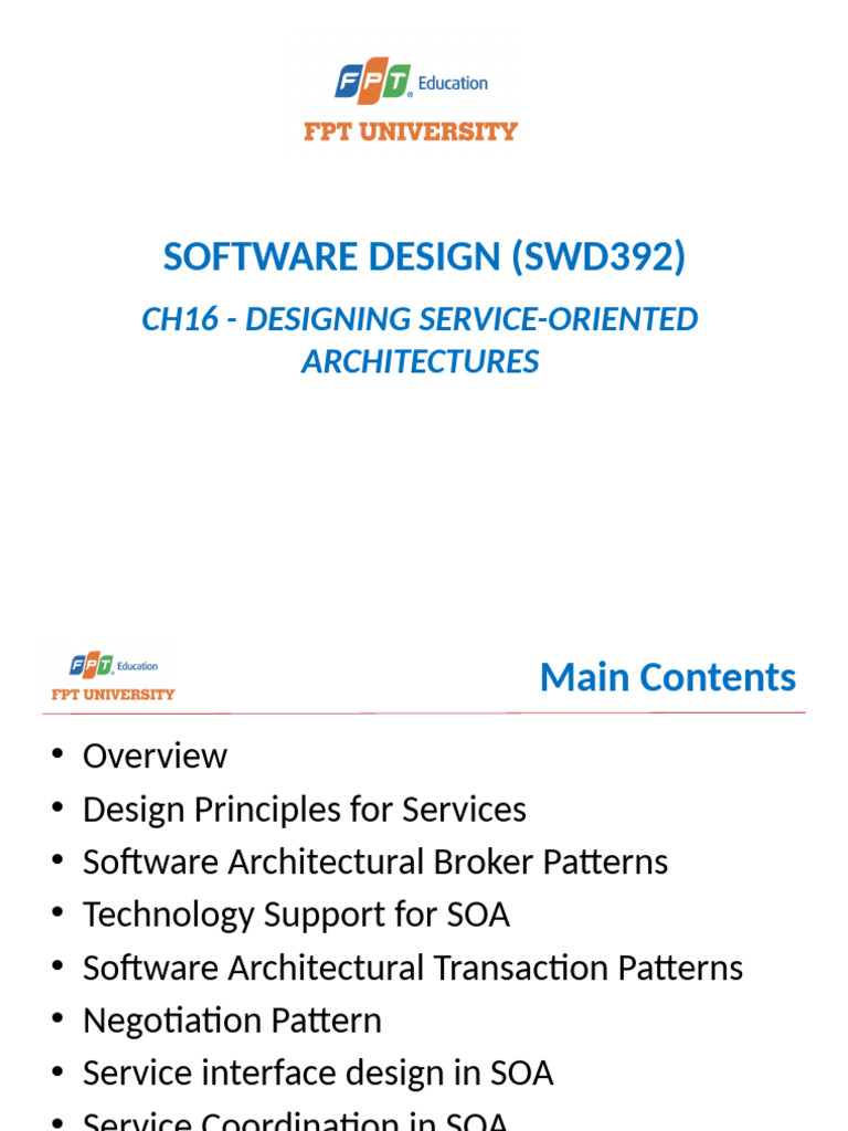 Designing Service-Oriented Architectures | PDF | Web Service | Service ...