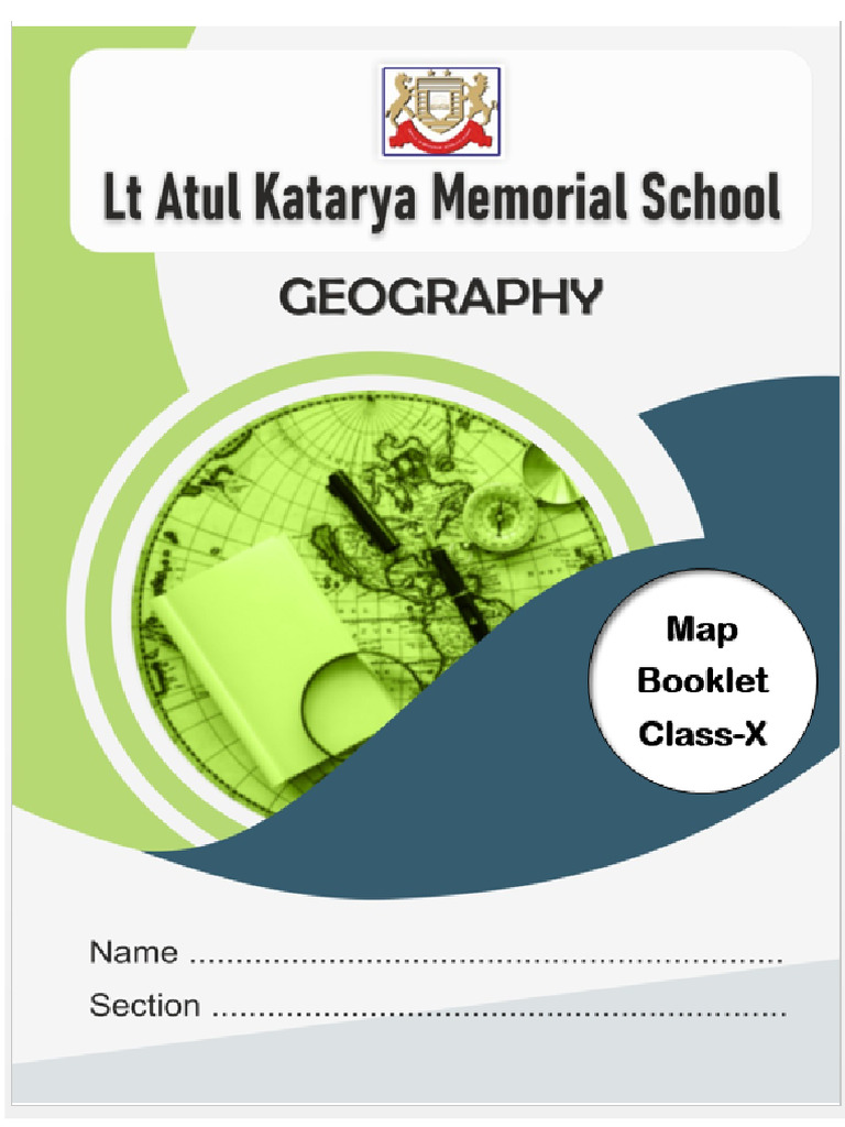 Class 10 Geo Map Booklet for PDF.docx (1) | PDF | South India ...