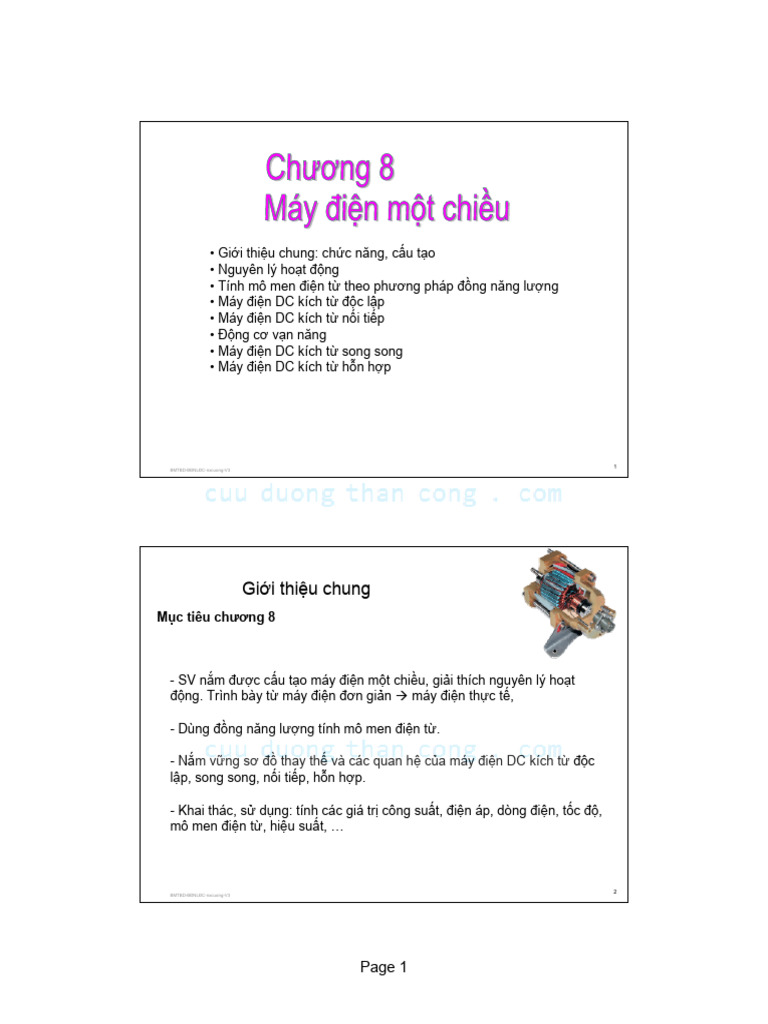 Bien-Doi-Nang-Luong-Dien-Co - Nguyen-Xuan-Cuong - Chuong-8 - May-Dien-1-Chieu ...