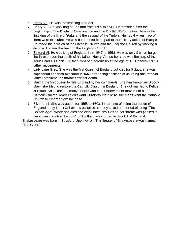 Kings and Queens | PDF