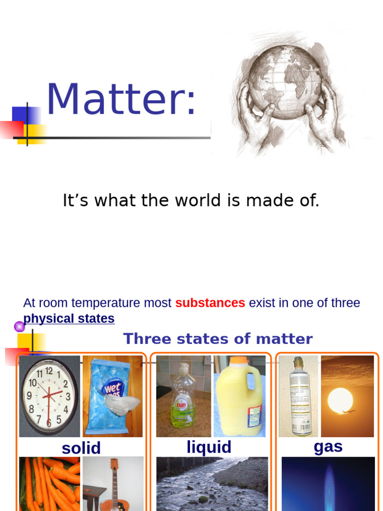 States of Matter Posting | PDF | Gases | Liquids