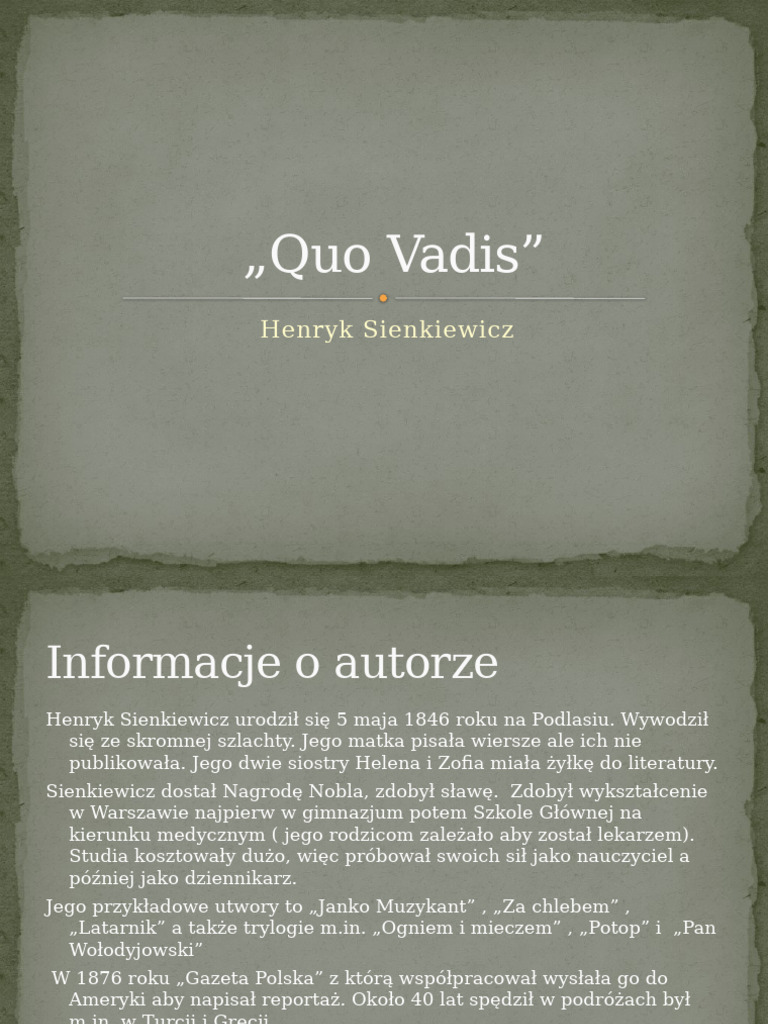 Quo Vadis | PDF