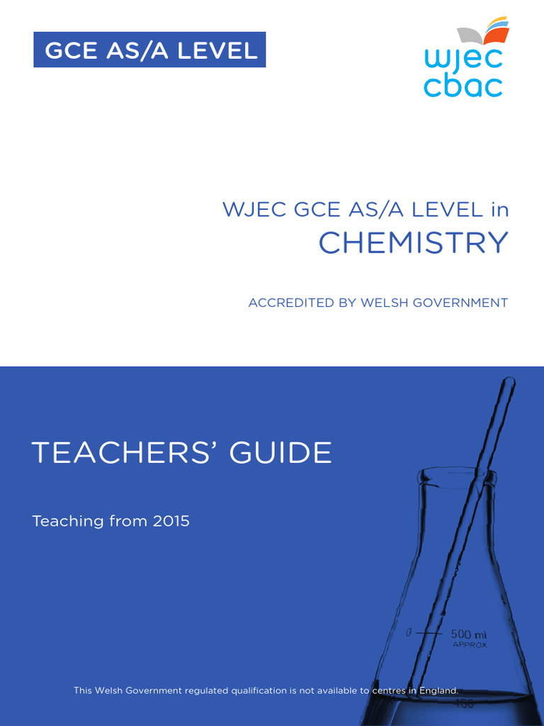 Wjec Gce Chemistry Teacher-Guide | PDF | Chemical Bond | Ionic Bonding