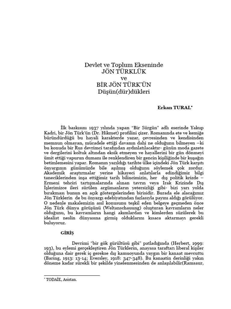 Bir Jon Turk | PDF