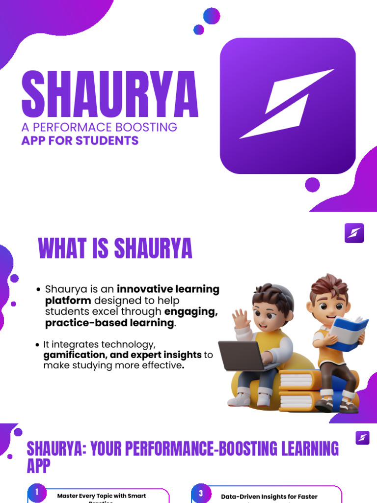Shaurya: Boosting Student Success | PDF | Teachers | Learning
