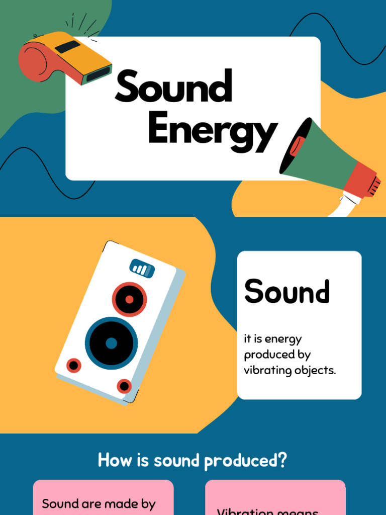 The Basics of Sound Waves Education Presentation in Flat Graphic Flat ...