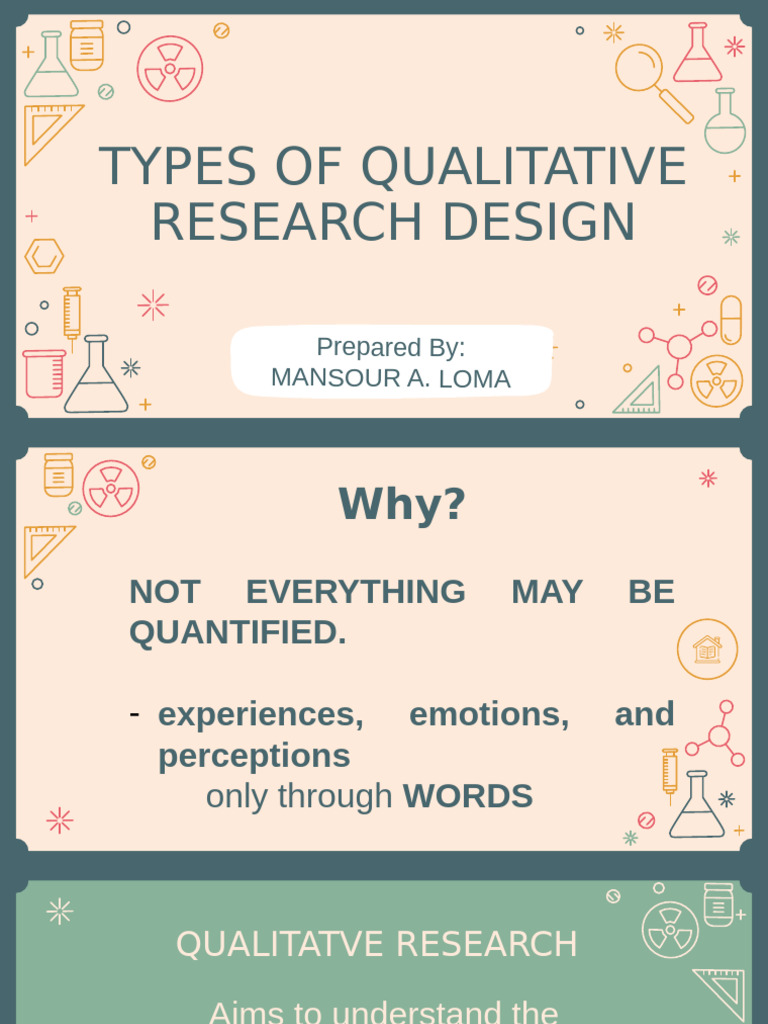 Qualitative Research Designs | PDF | Qualitative Research | Cognitive ...