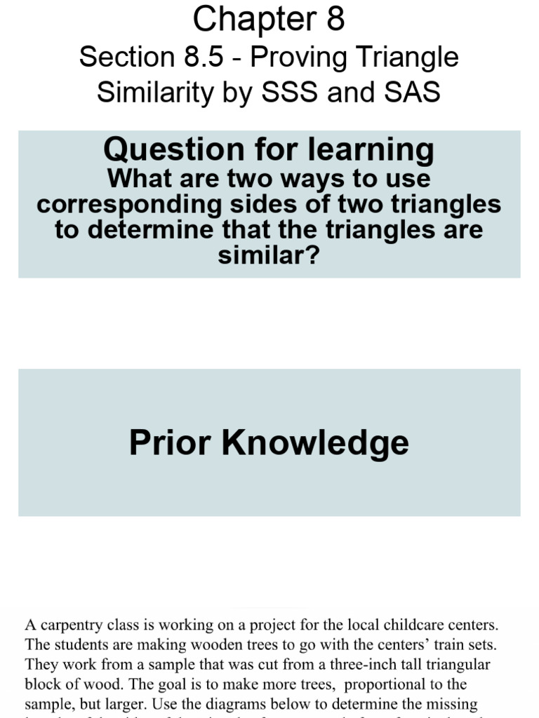 IM II - Chapter 8 - Section 8.5 | PDF