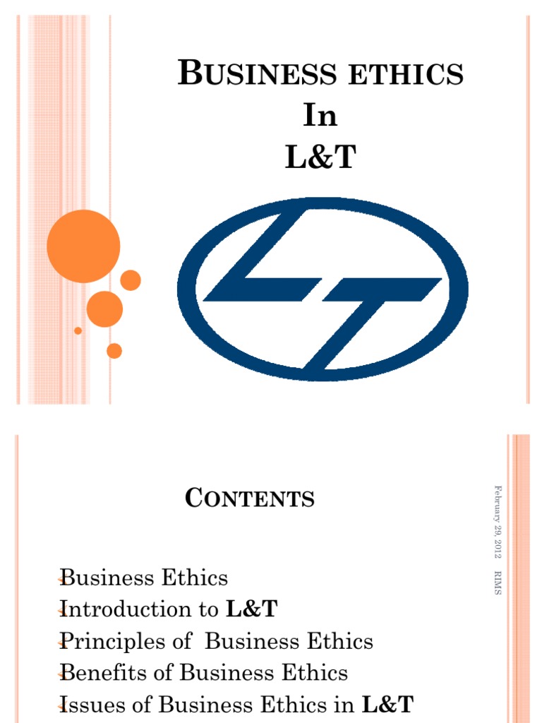 Business Ethics PPT