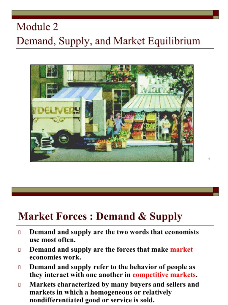 Lesson 3 - Demand and Supply | PDF | Demand Curve | Supply (Economics)