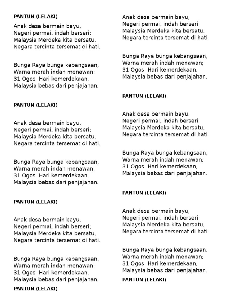 PANTUN | PDF