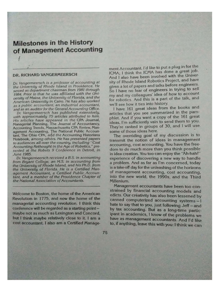 2a Milestone Vangermeersch - Salin | PDF