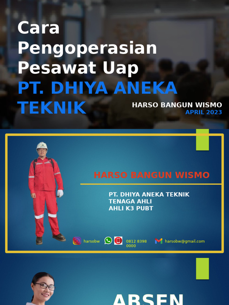 05_Cara Pengoperasian Ketel Uap | PDF