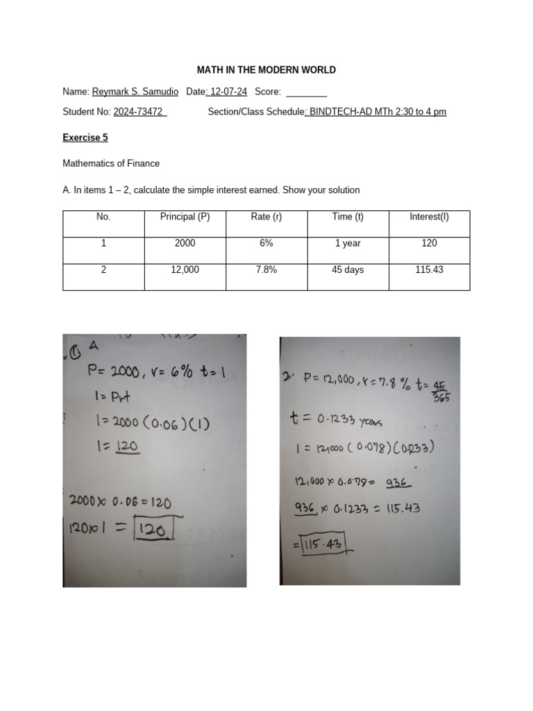 MMW Reymark S. Samudio Bindtech Ad Module Exercise 5 Soft | PDF ...