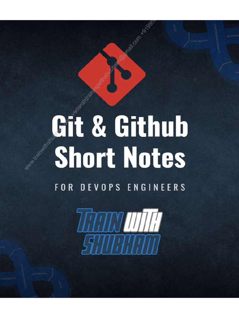 Git and Github Shorts Notes | PDF
