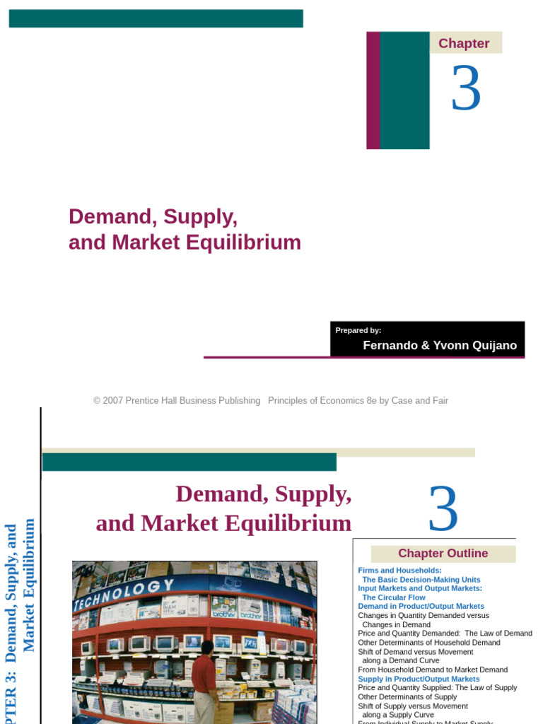 Demand and Supply | PDF | Supply And Demand | Economic Equilibrium