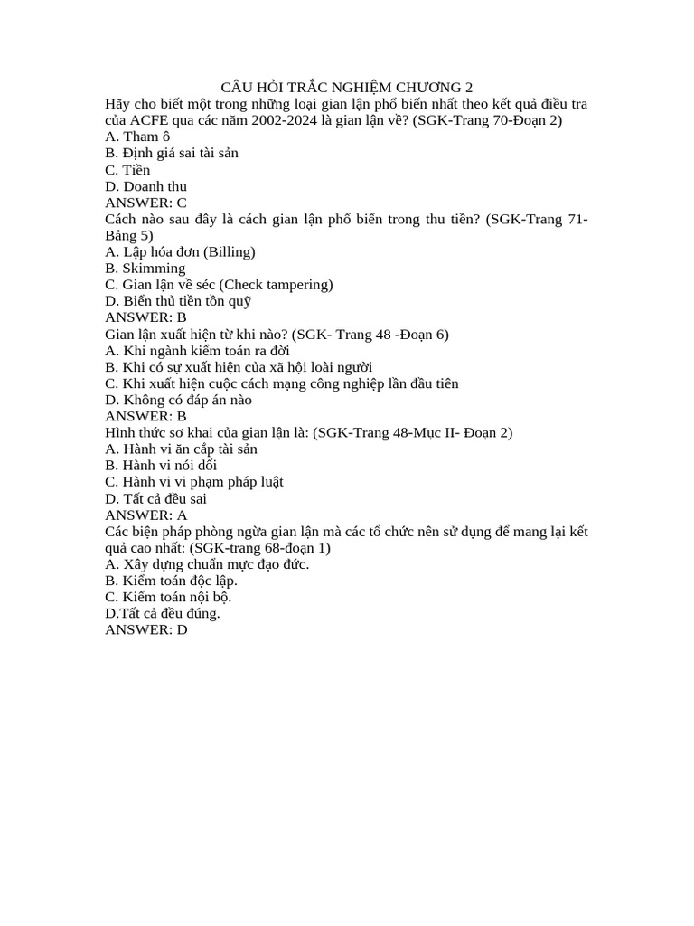 Nhóm 5-Chương 2-Ngu N-KSNB | PDF