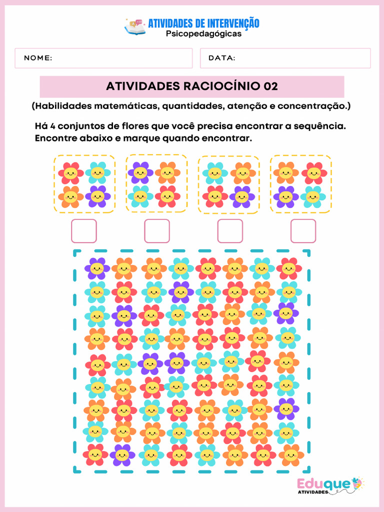Atividades de Raciocínio Lógico - 2 | PDF