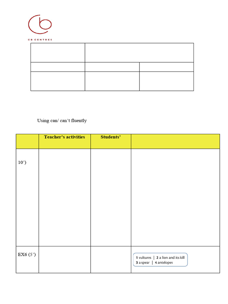 Lesson Plan-unit 9 | PDF