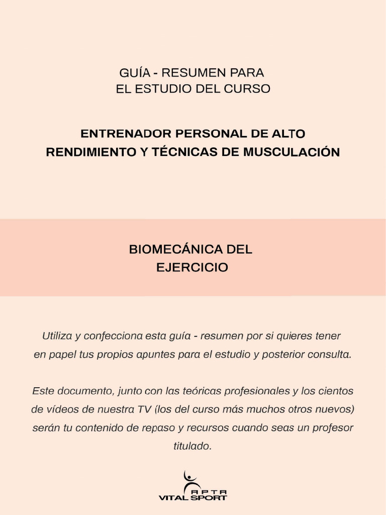 Guía Biomecánica | PDF | Masa | Palanca