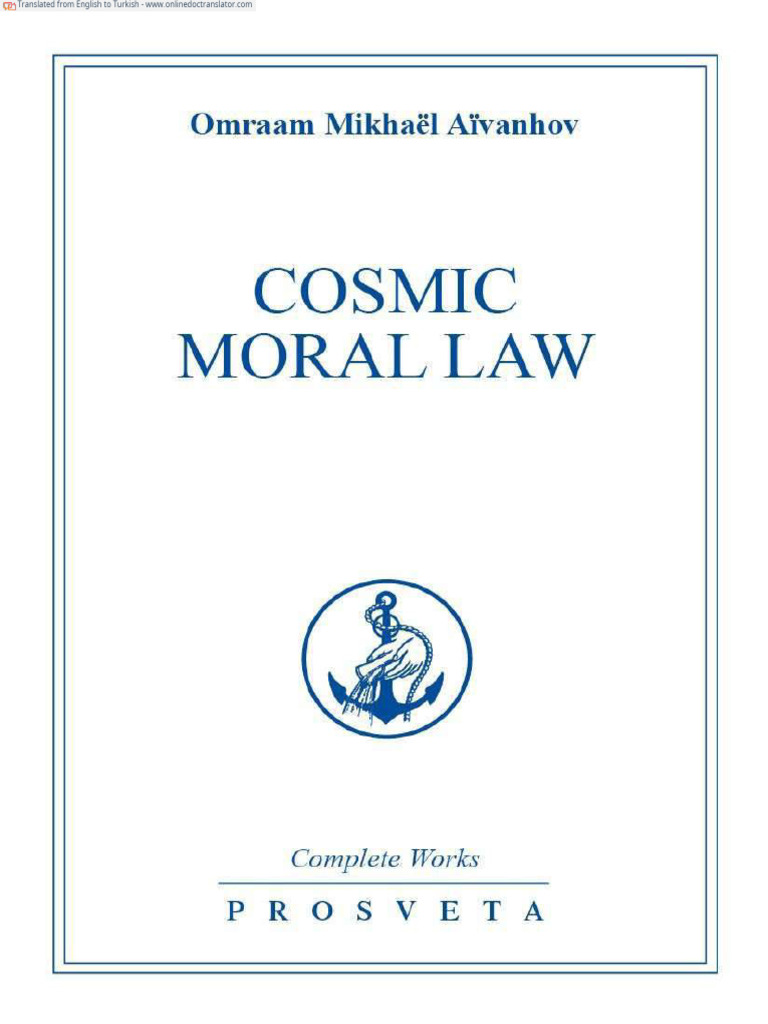 Omraam Mikhael Aivanhov - Kozmik Ahlak Yasası | PDF