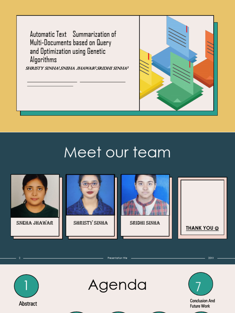 Automatic Text Summarization Of Multi Documents Based On Query Pdf Information Retrieval
