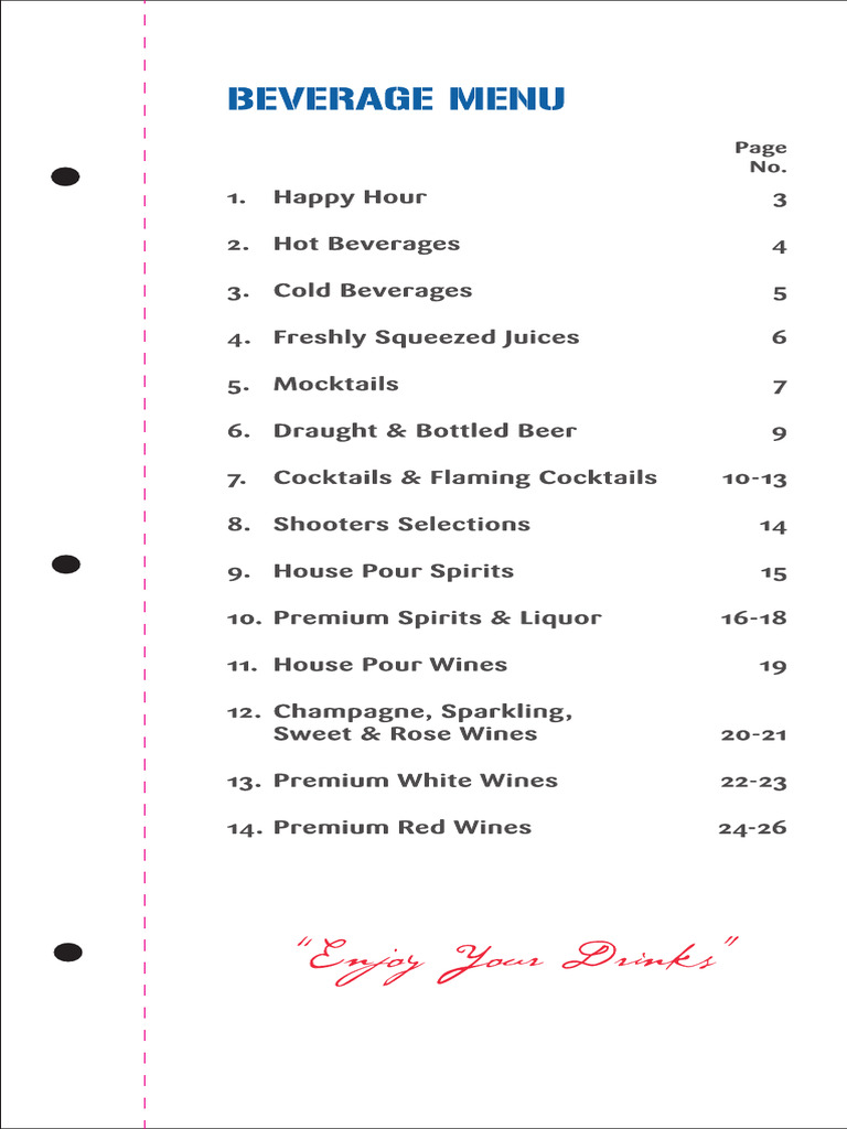 B.jaz FULL Beverage Menu (DD 17.05.2023) Website | PDF