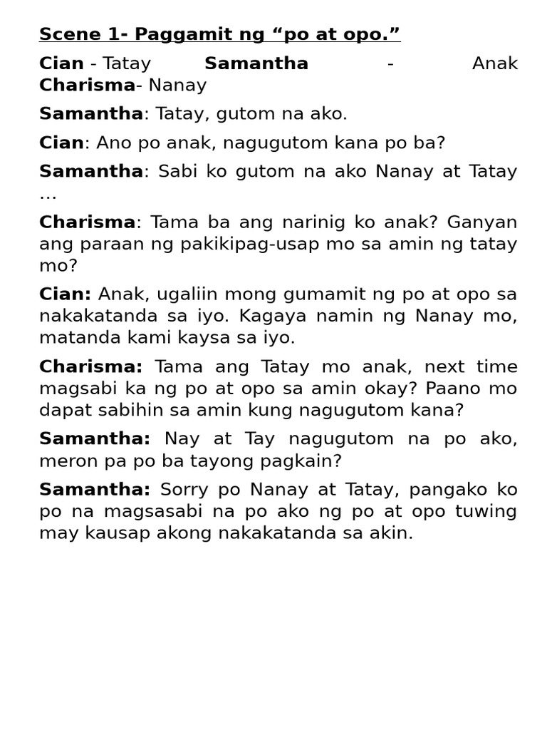 Gavyn Skit | PDF