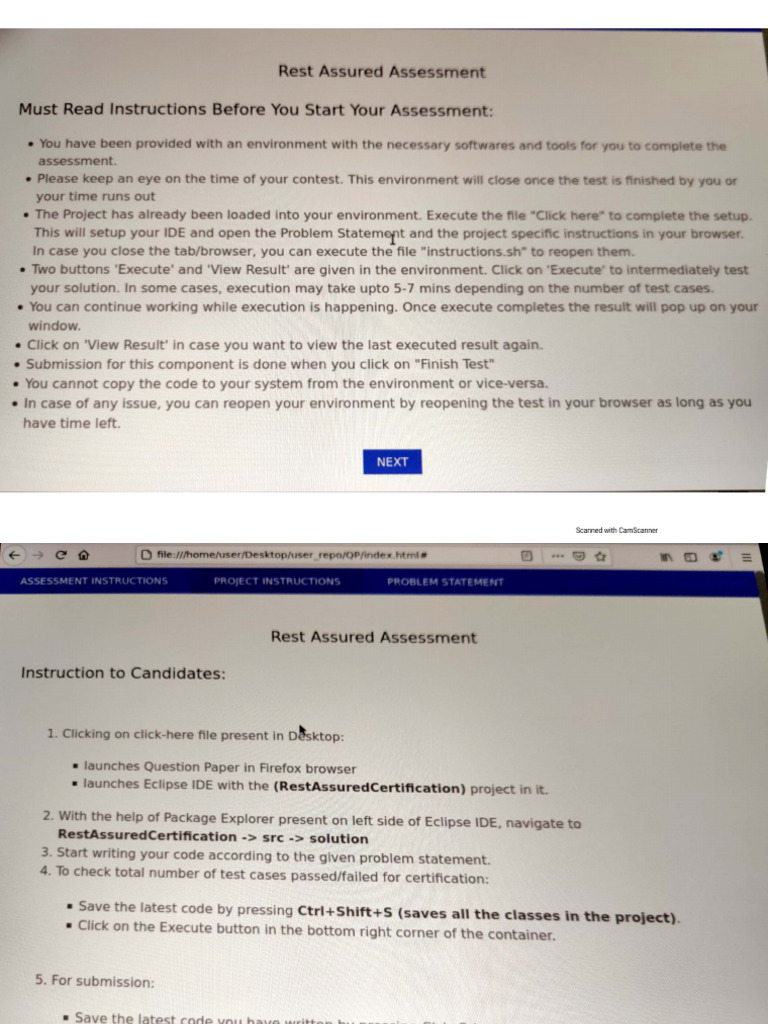 Rest Assured Certification Hands On Ques | PDF
