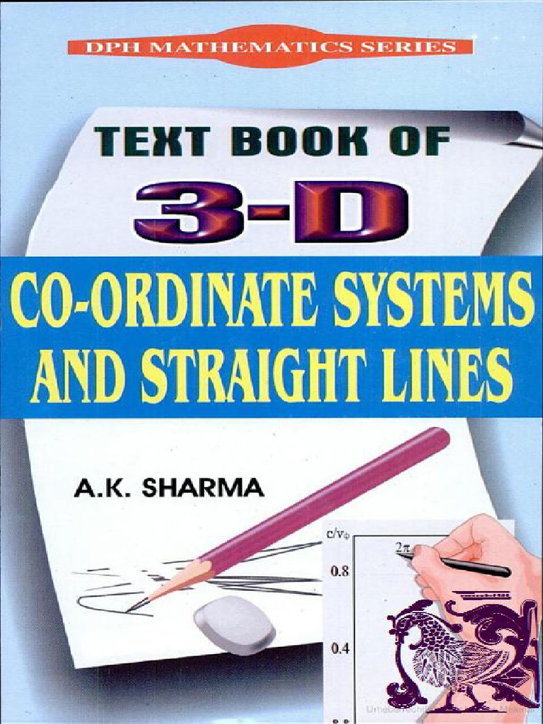 Text Book of 3-D Coordinate Systems and Straight Lines | PDF