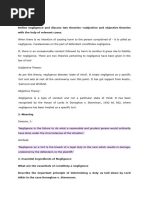 Understanding the Neighbour Principle | PDF | Negligence | Duty Of Care