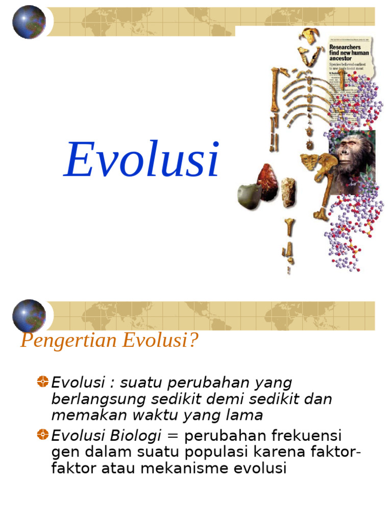 BHN Ajar Evolusi | PDF