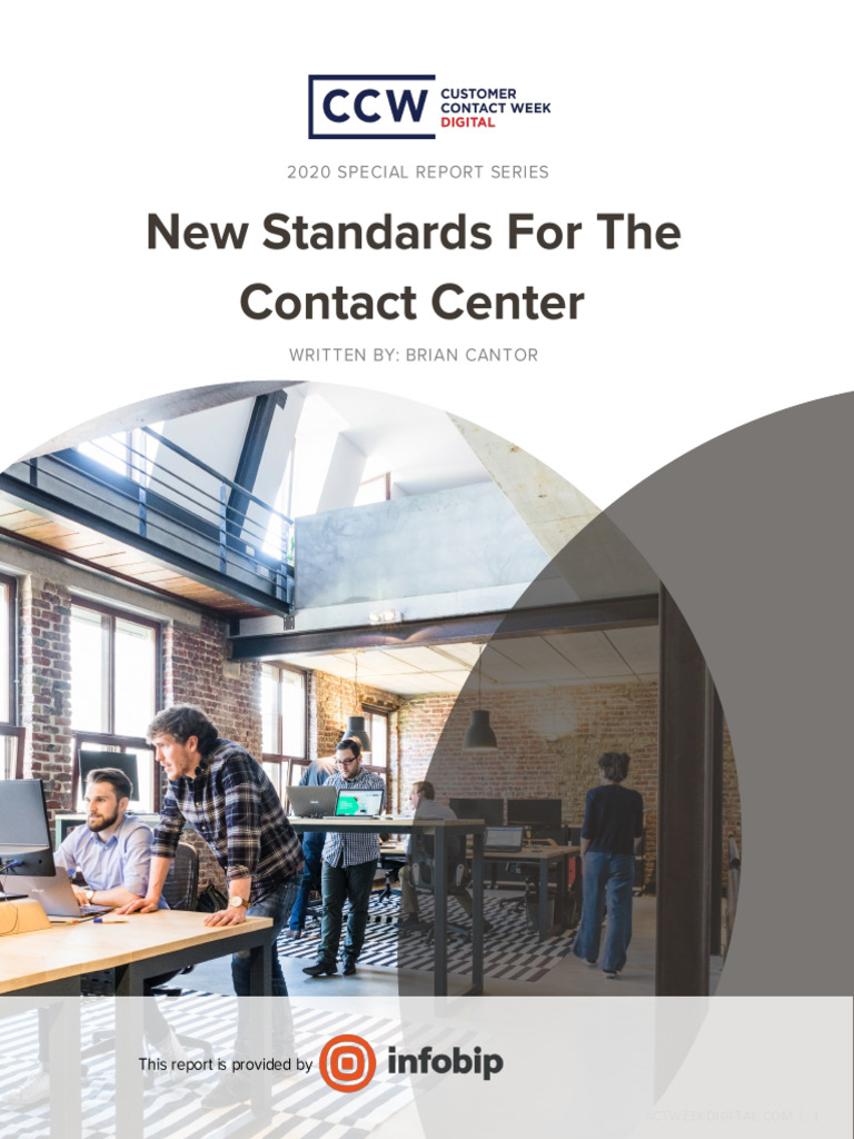 CCW Infobip New Standards For The Contact - Center | PDF