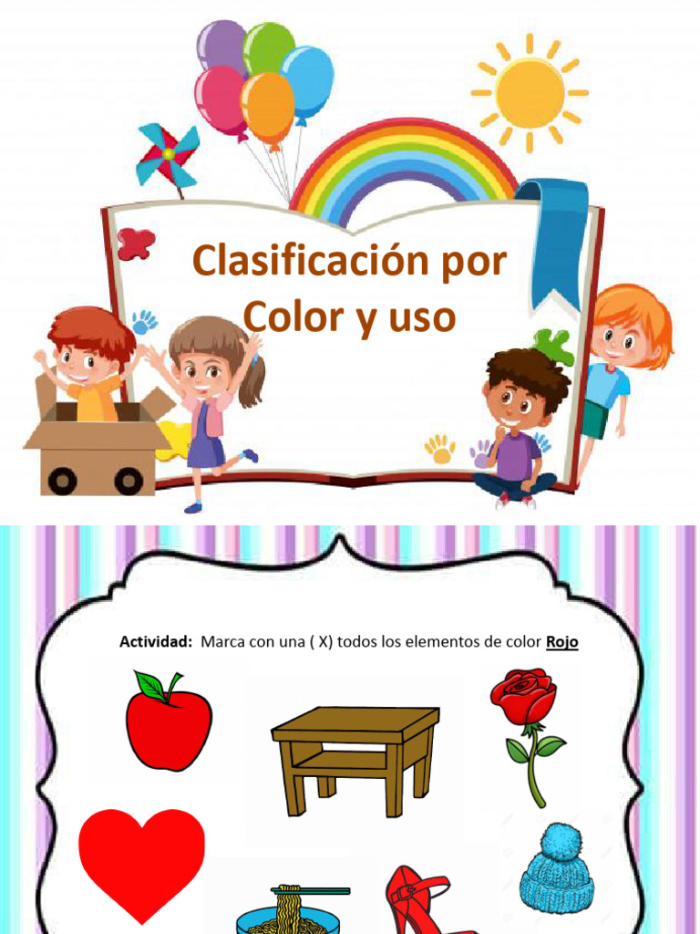 Clasificaciòn Por Color y Uso | PDF