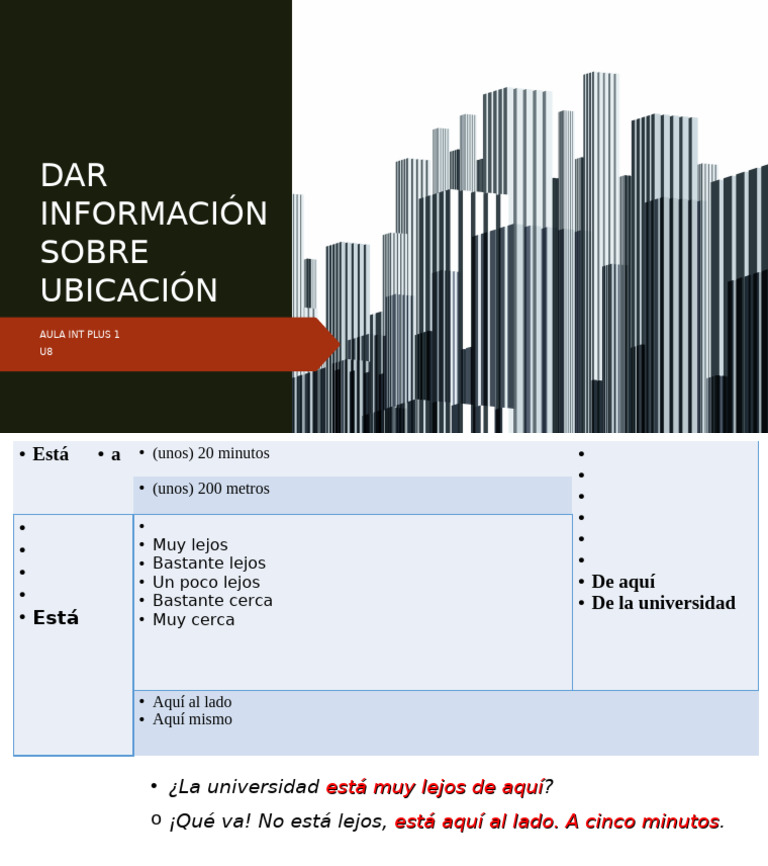 Dar Información Sobre Ubicación | PDF