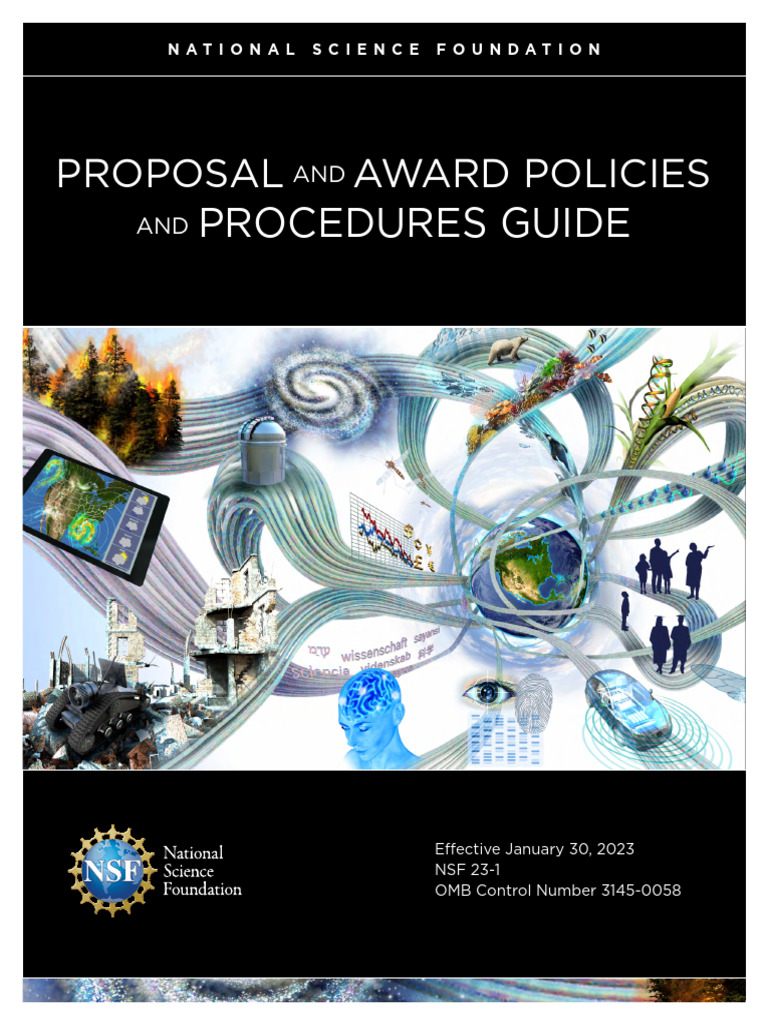 NSF Proposal Policies Update 2023 | PDF | National Science Foundation