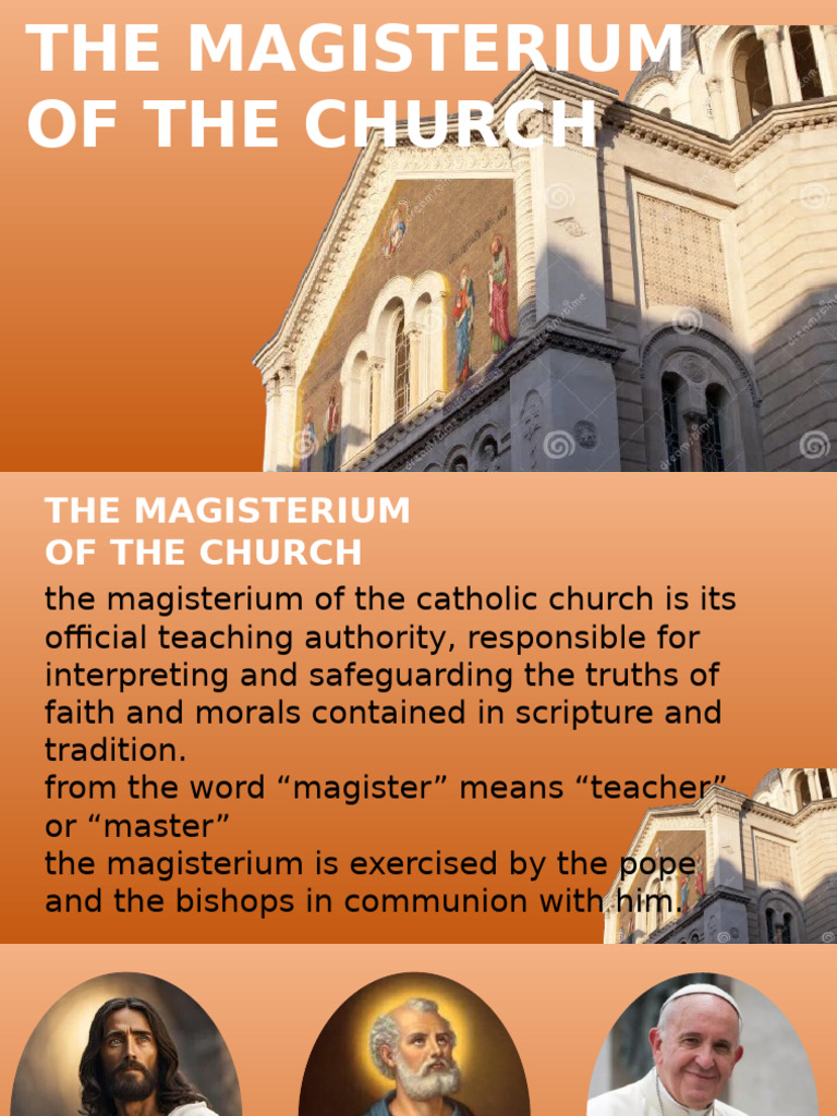 Understanding the Magisterium and CST | PDF | Catholic Social Teaching ...