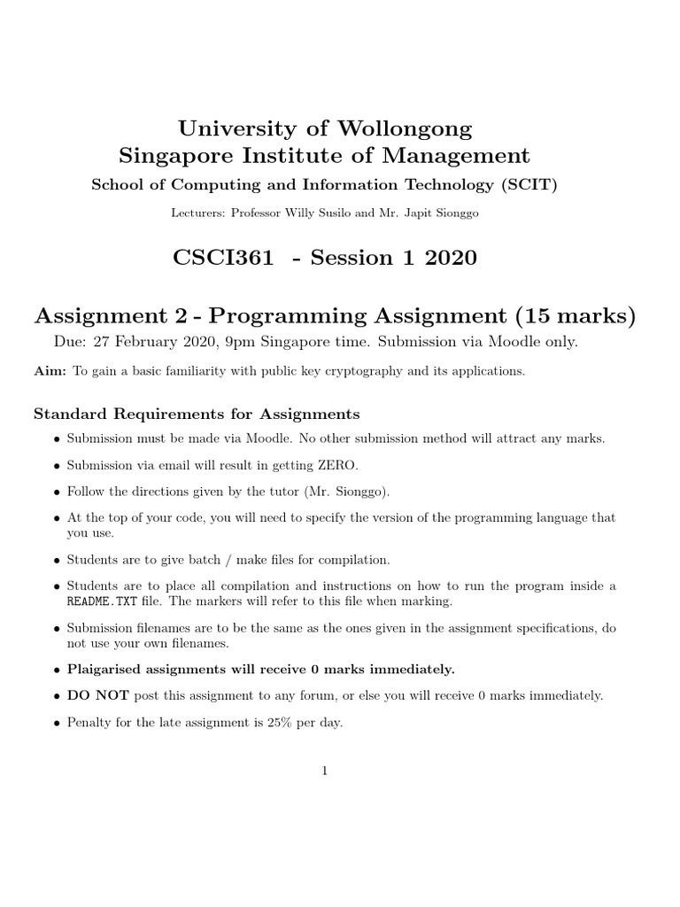 A2_2020 | PDF | Public Key Cryptography | Cyberwarfare